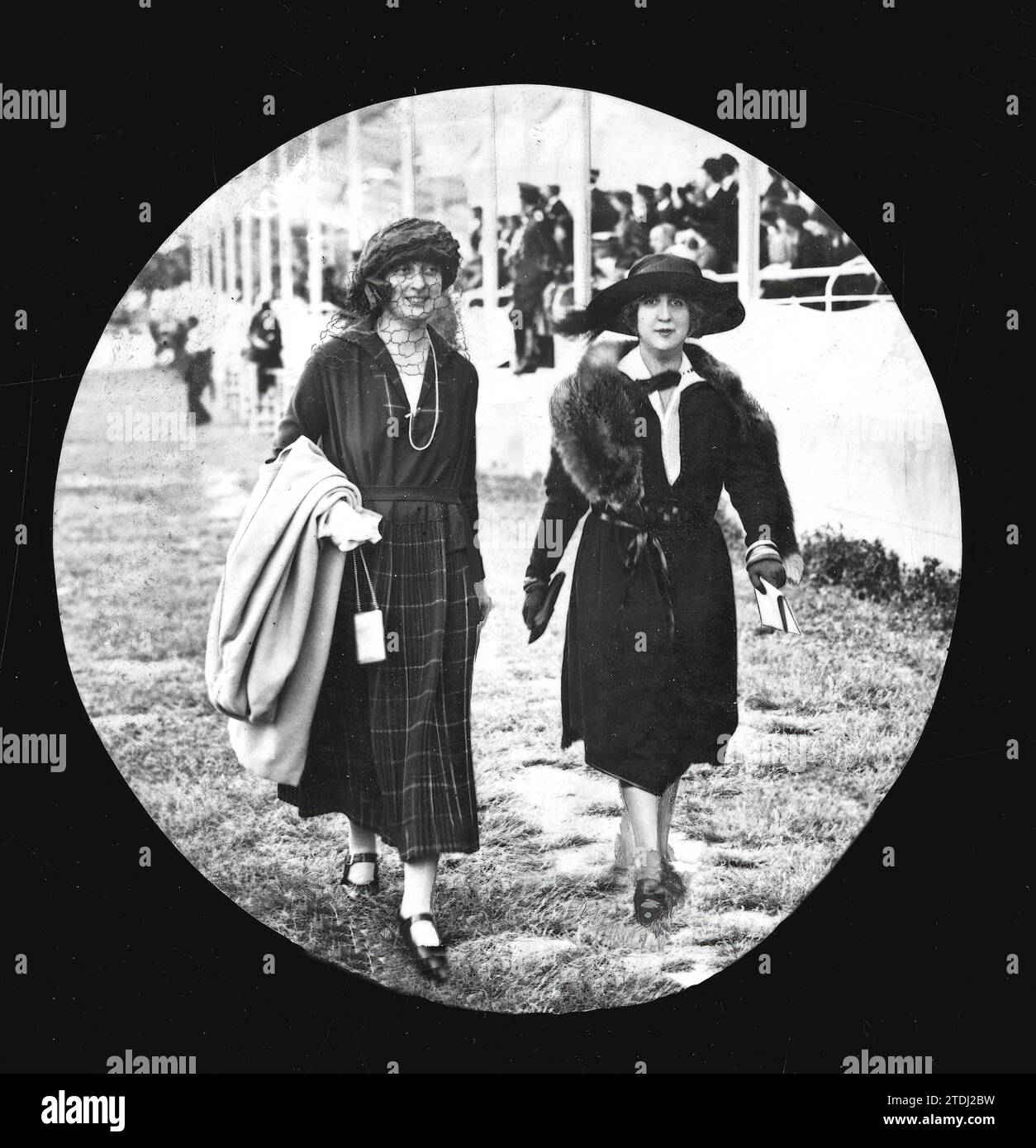 05/18/1920. Madrid. The Equestrian Competition. Miss Álvarez Calderón ...
