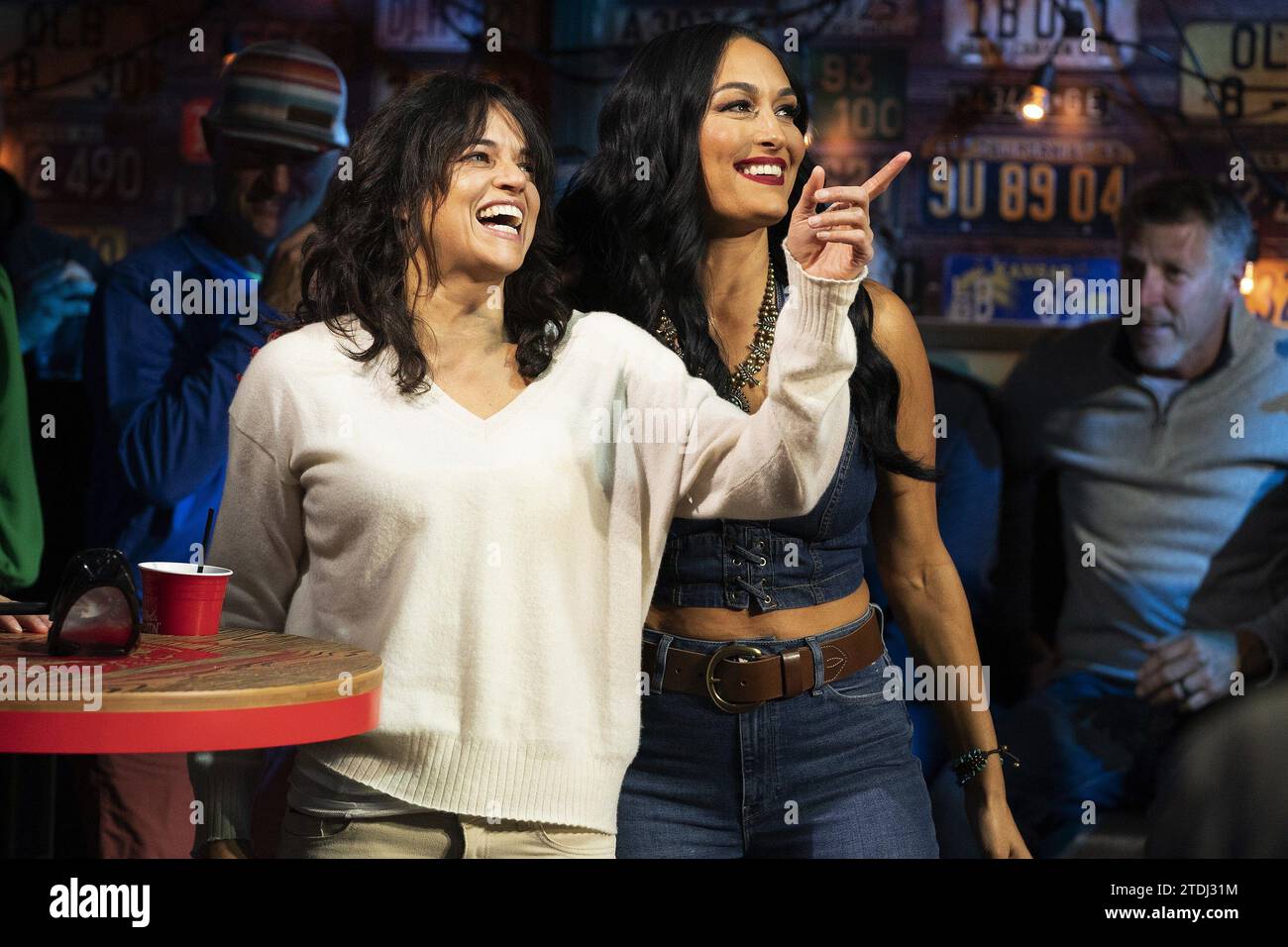 BARMAGEDDON, from left: Michelle Rodriguez, Nikki Bella, 'Kelly ...