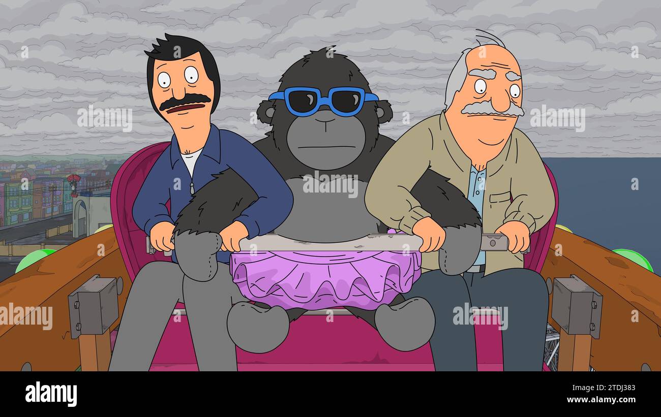 BOB'S BURGERS, from left: Bob Belcher (voice: H. Jon Benjamin), Big Bob ...