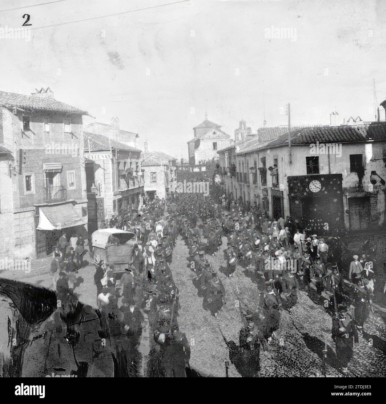 10/23/1906. Maneuvers in Talavera and Navalcarnero. Entry into Talavera ...