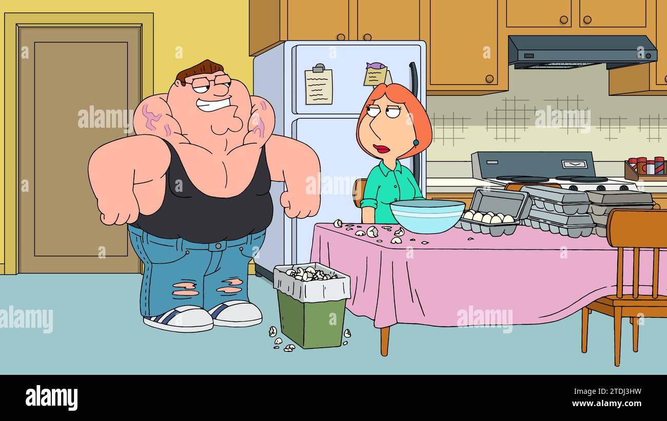 FAMILY GUY, from left: Peter Griffin (voice: Seth MacFarlane), Lois ...