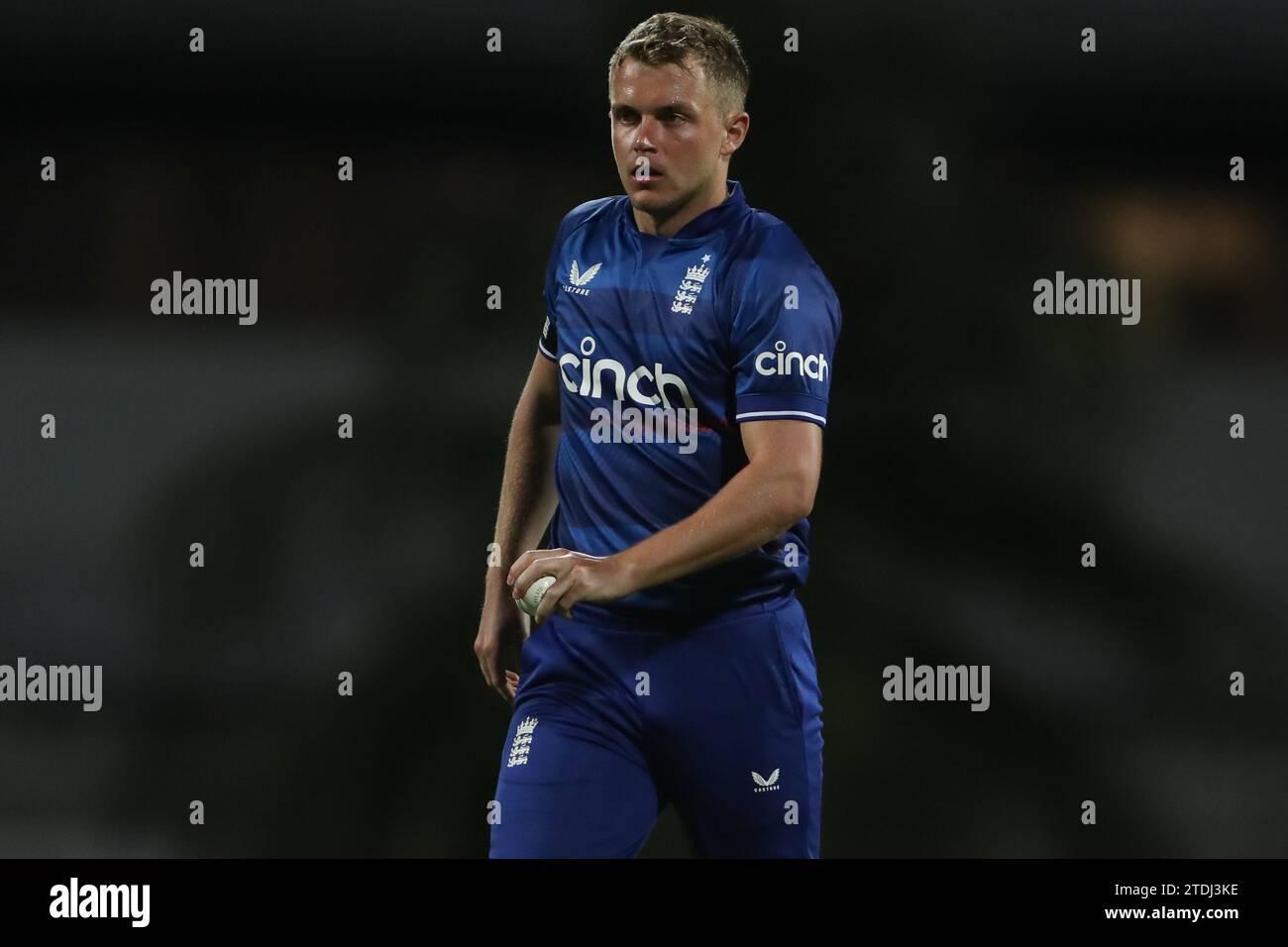 Sam Curran of England during the Third CG United One Day International ...