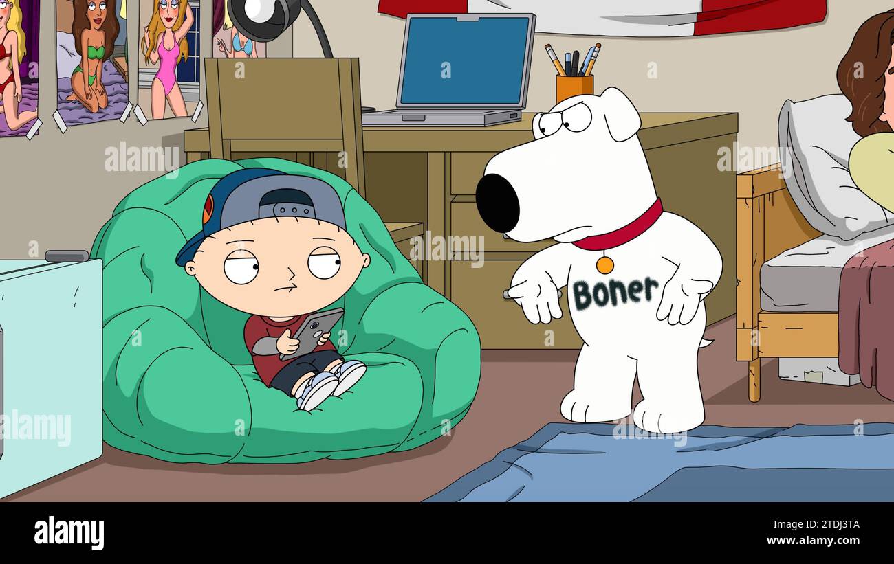 FAMILY GUY, from left: Stewie Griffin (voice: Seth MacFarlane), Brian ...