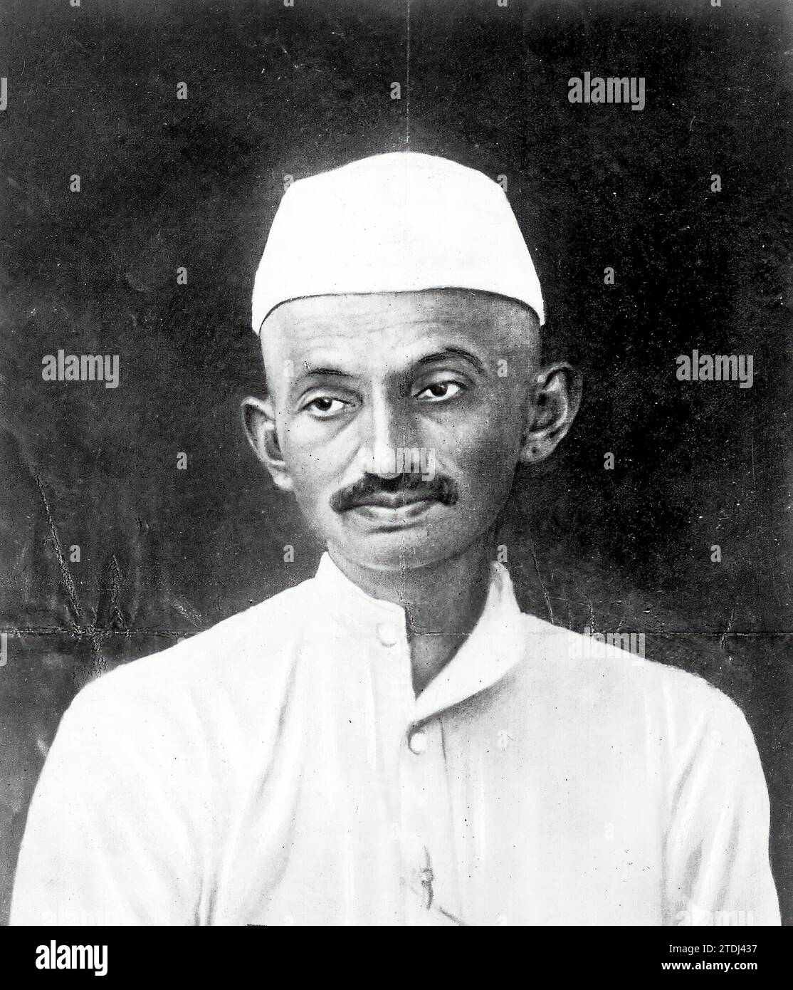 07/31/1921. Mahatma Gandhi, head of the nationalist movement in India ...