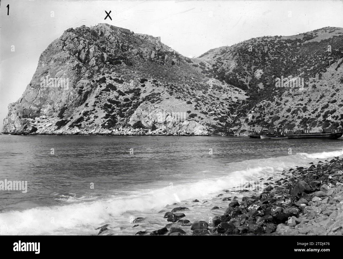 06/30/1926. Morocco. The work of the Army.Punta Pescadores (1 ...