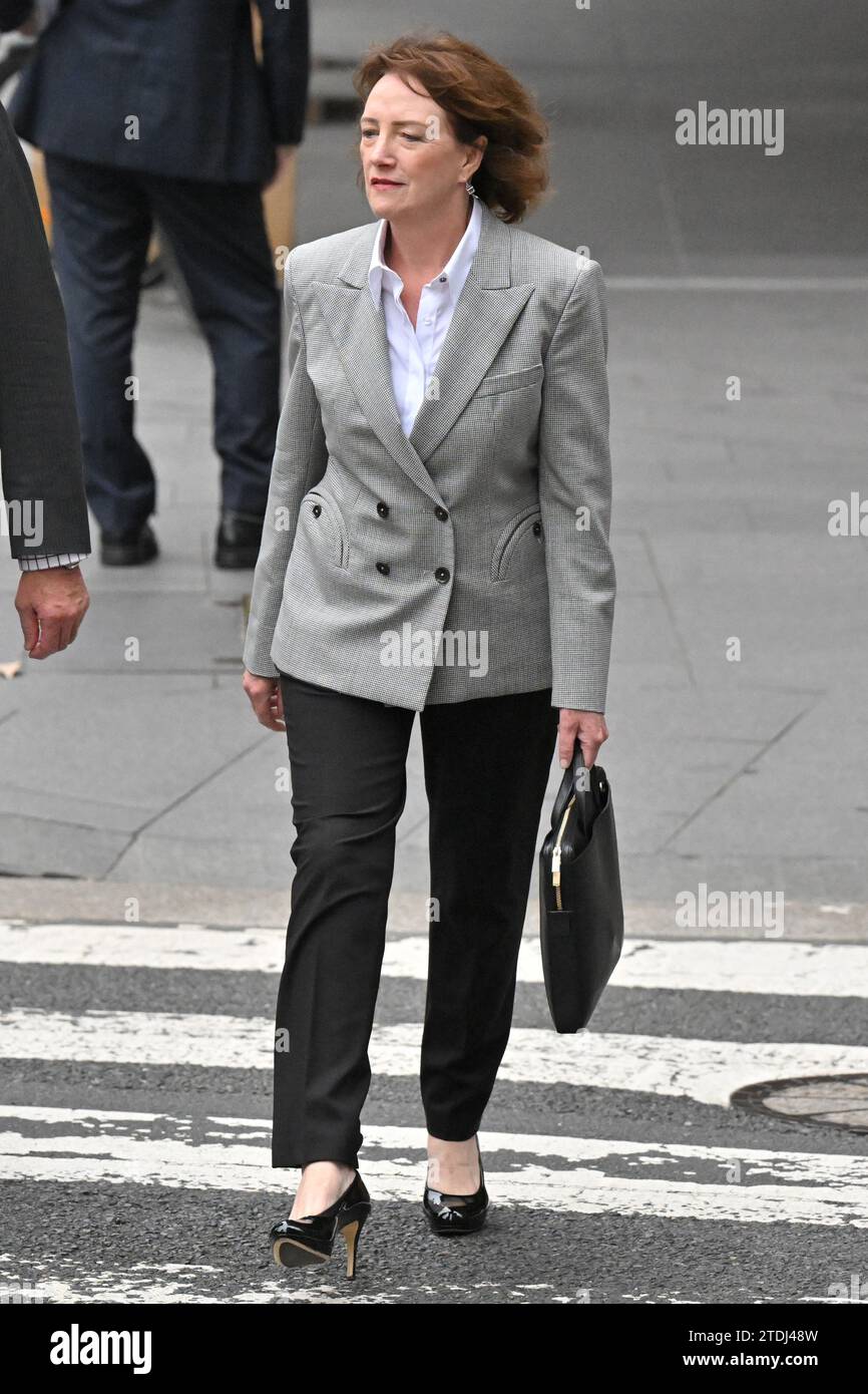 Sydney, Australia. 19th Dec, 2023. Former political staffer Fiona Brown ...