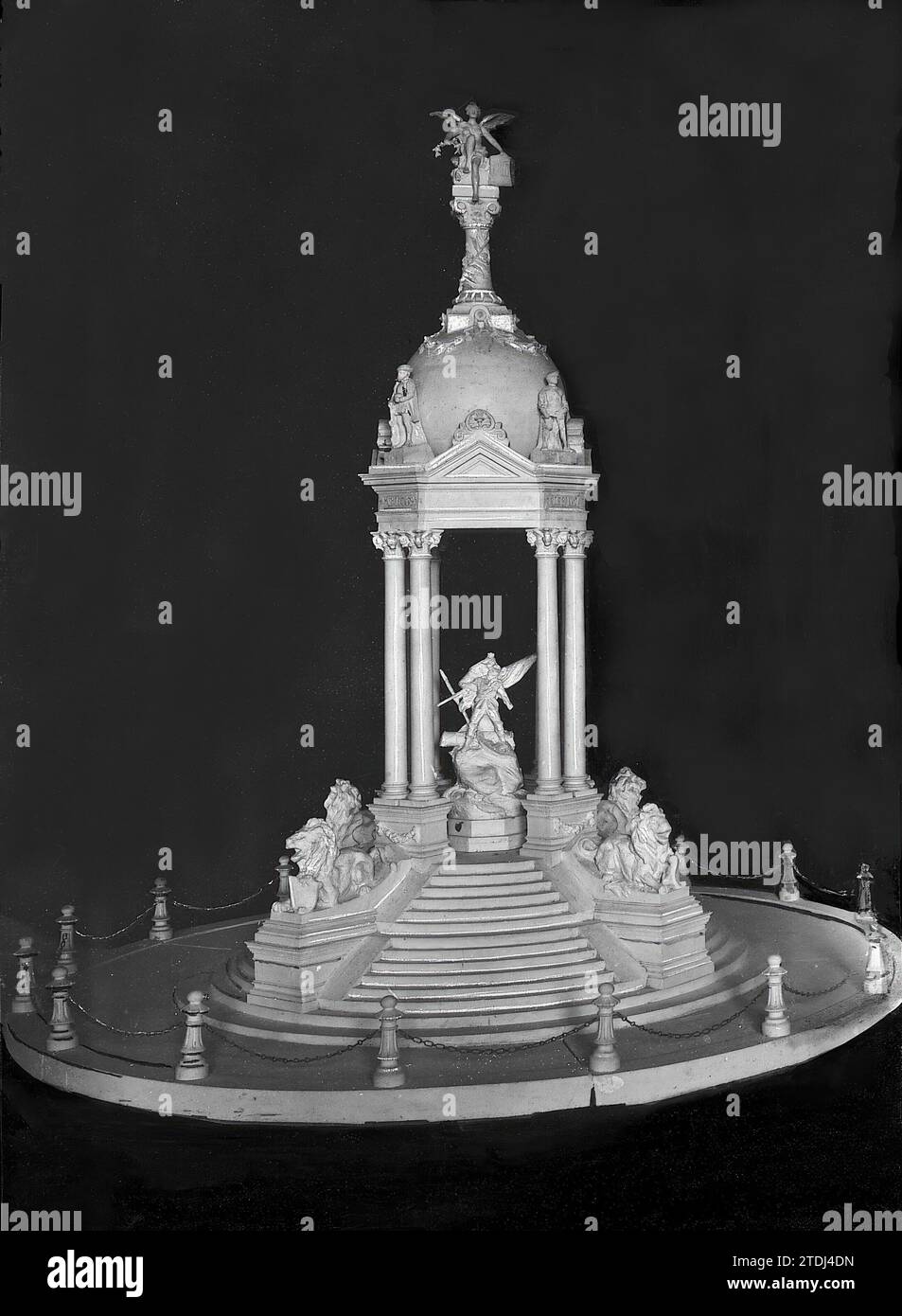 Madrid. For the Martyrs of the Homeland, project of the monument that ...