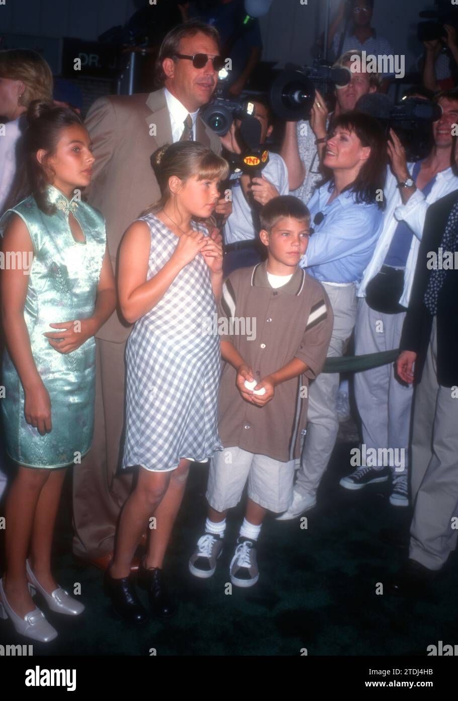 Los Angeles, California, USA 1st August 1996 Actor Kevin Costner and ...