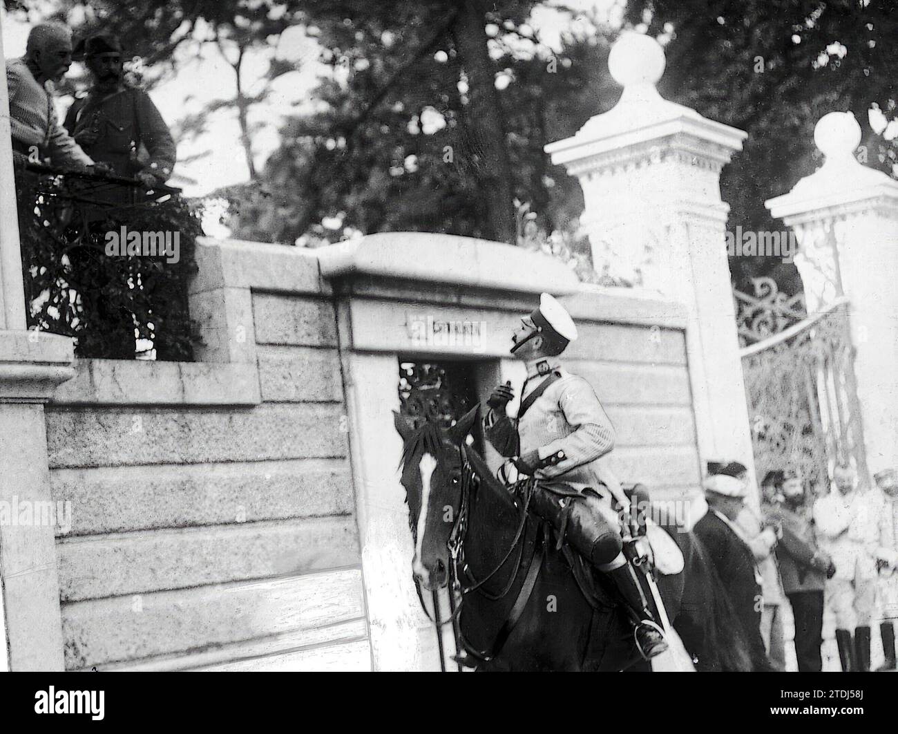 09/17/1911, restoration of tram circulation in Bilbao. The Captain ...