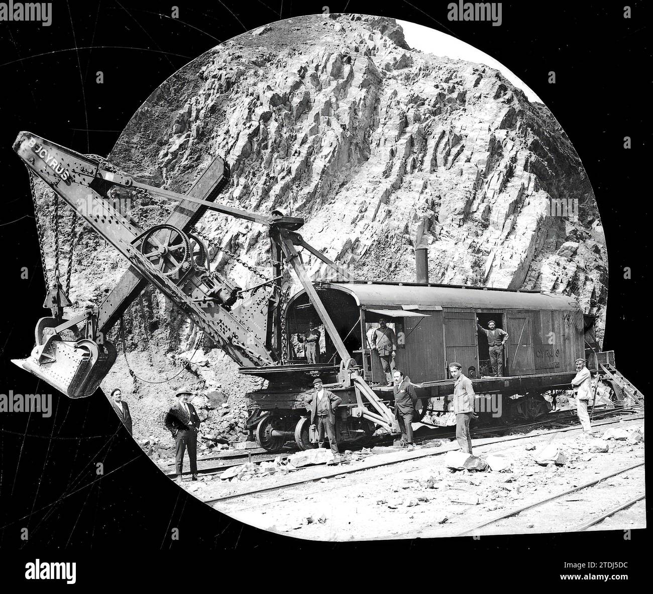 12/31/1919. Mineral Extraction. Bilbao. Photo: spike. Credit: Album ...