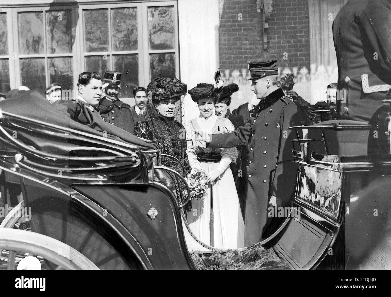 03/01/1907. Regal Guests in Madrid. Arrival of the Infanta Doña Eulalia ...