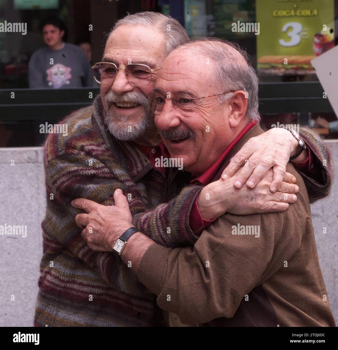 Madrid, 05/10/2002. Presentation of the filming of the film "La luz ...