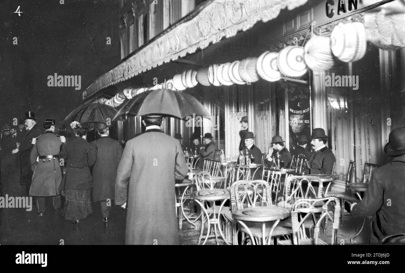 Cafe europe 1907 hi-res stock photography and images - Alamy