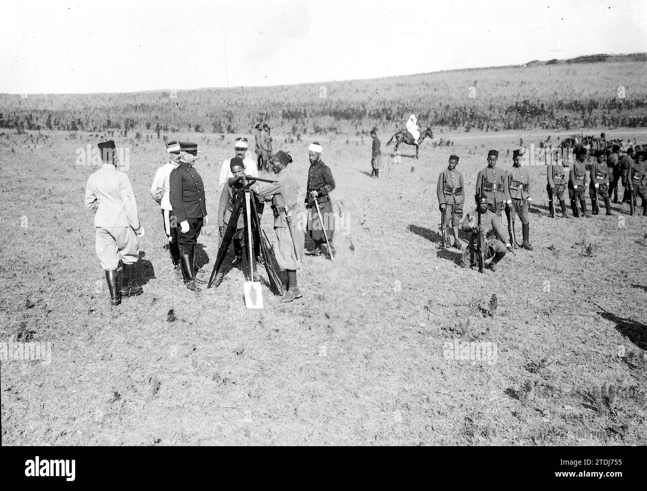 04/30/1911. Events in Morocco instruction of Indigenous Troops by ...