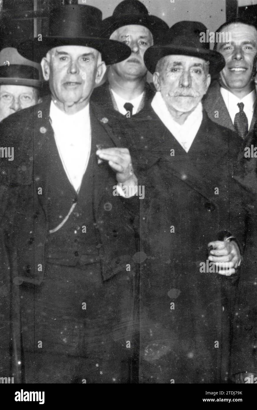 12/31/1909. Together with Rafael González, president of Club Guerrita since its founding. Credit ...