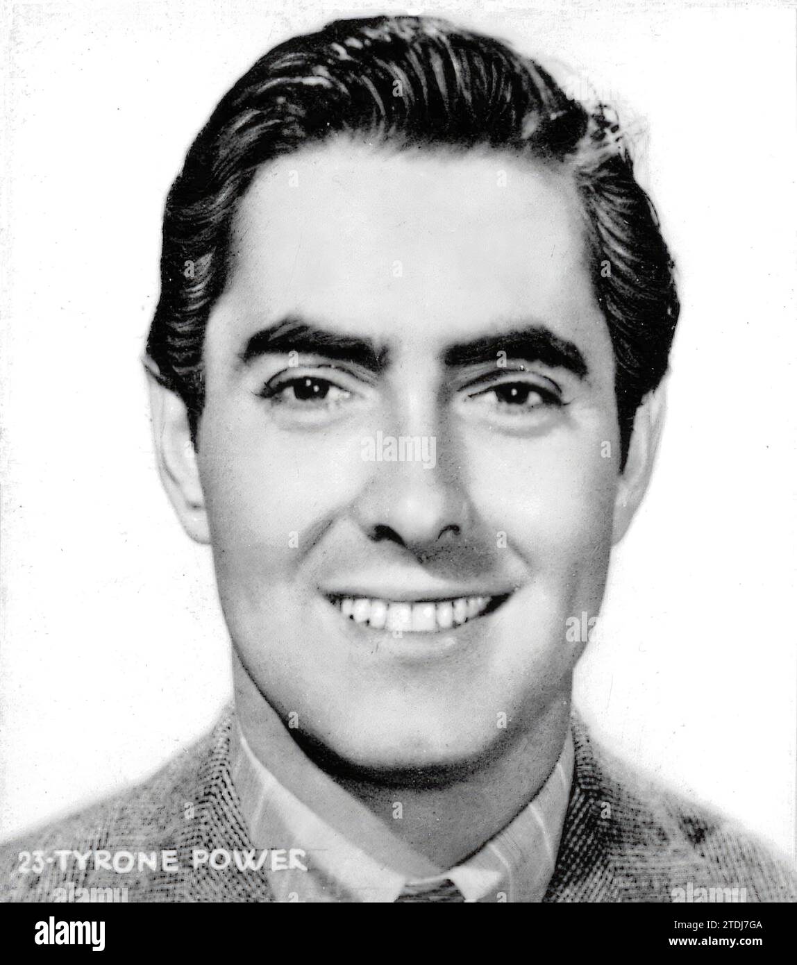 Tyrone power 1939 hi-res stock photography and images - Alamy