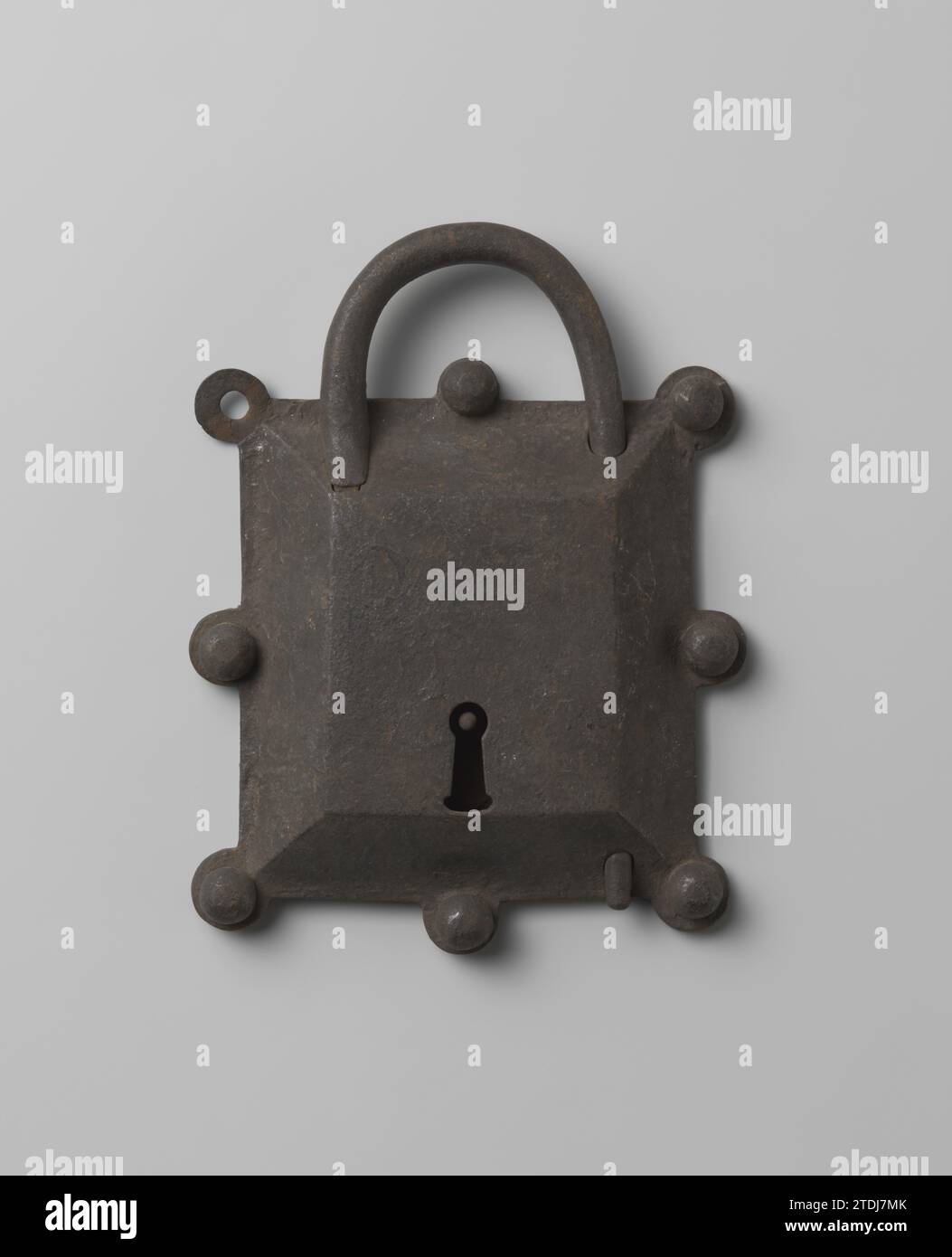 Padlock, c. 1400 - c. 1950 A simple padlock without a key. iron (metal ...