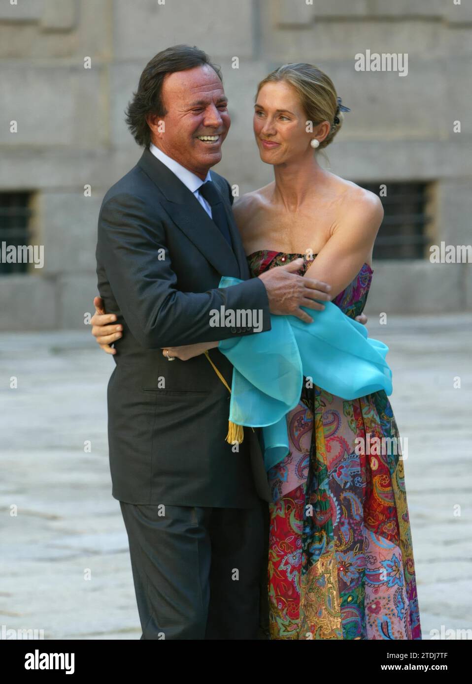 09/05/2002. The Escorial Madrid 5-09-02. B0da of Ana Aznar and ...