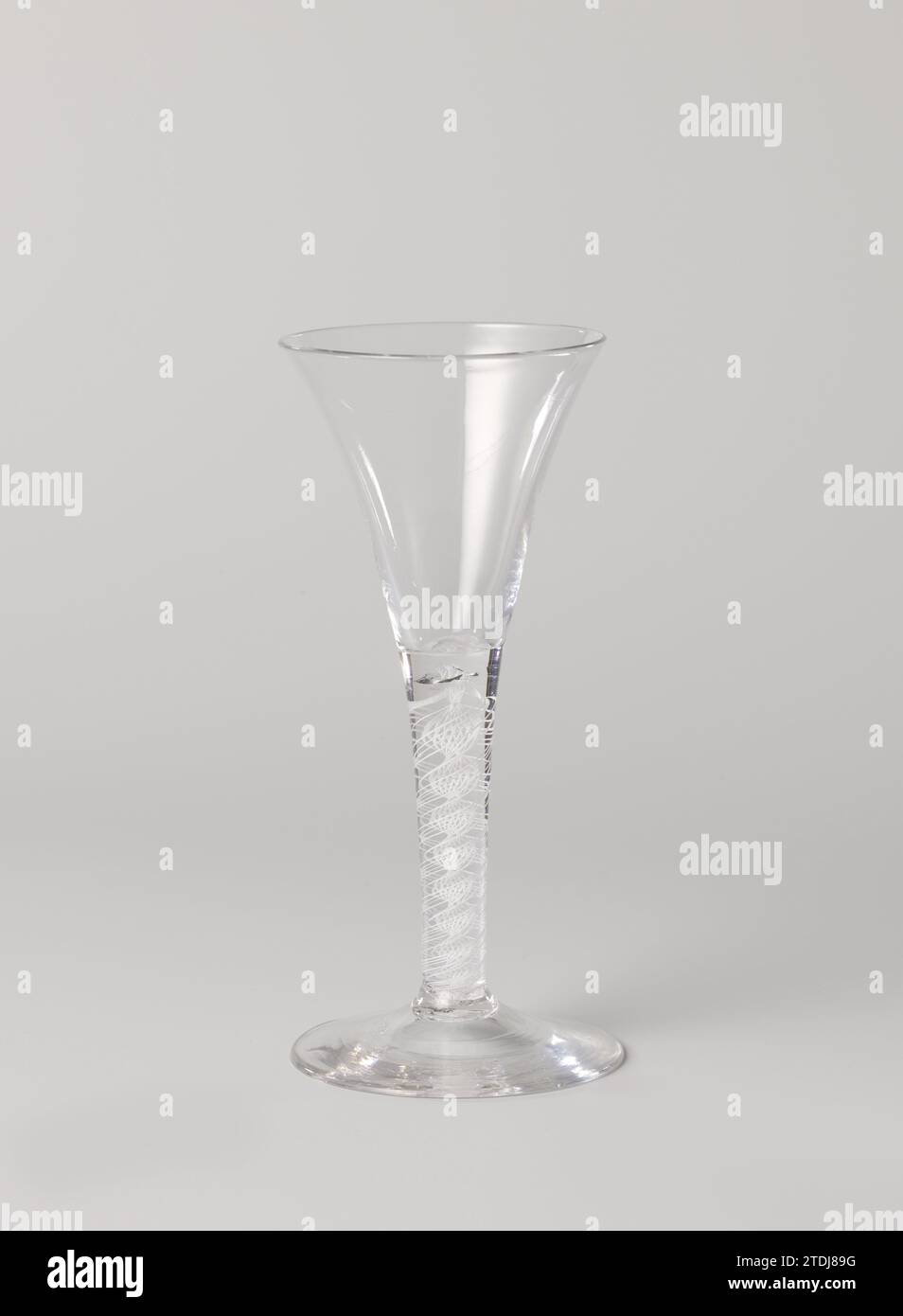 Slinger glass with trumpet -shaped chalice, anonymous, c. 1750 - 1775 ...