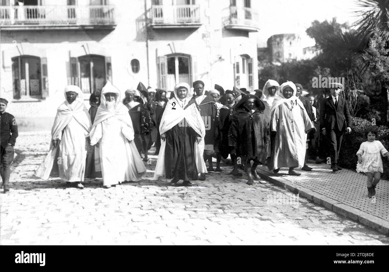 11/30/1922. Tetouan. Very important submission of the Raisuni Hosts ...
