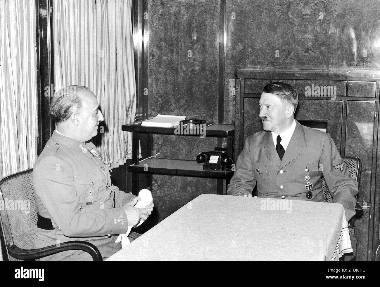 Adolf hitler francisco franco hi-res stock photography and images - Alamy