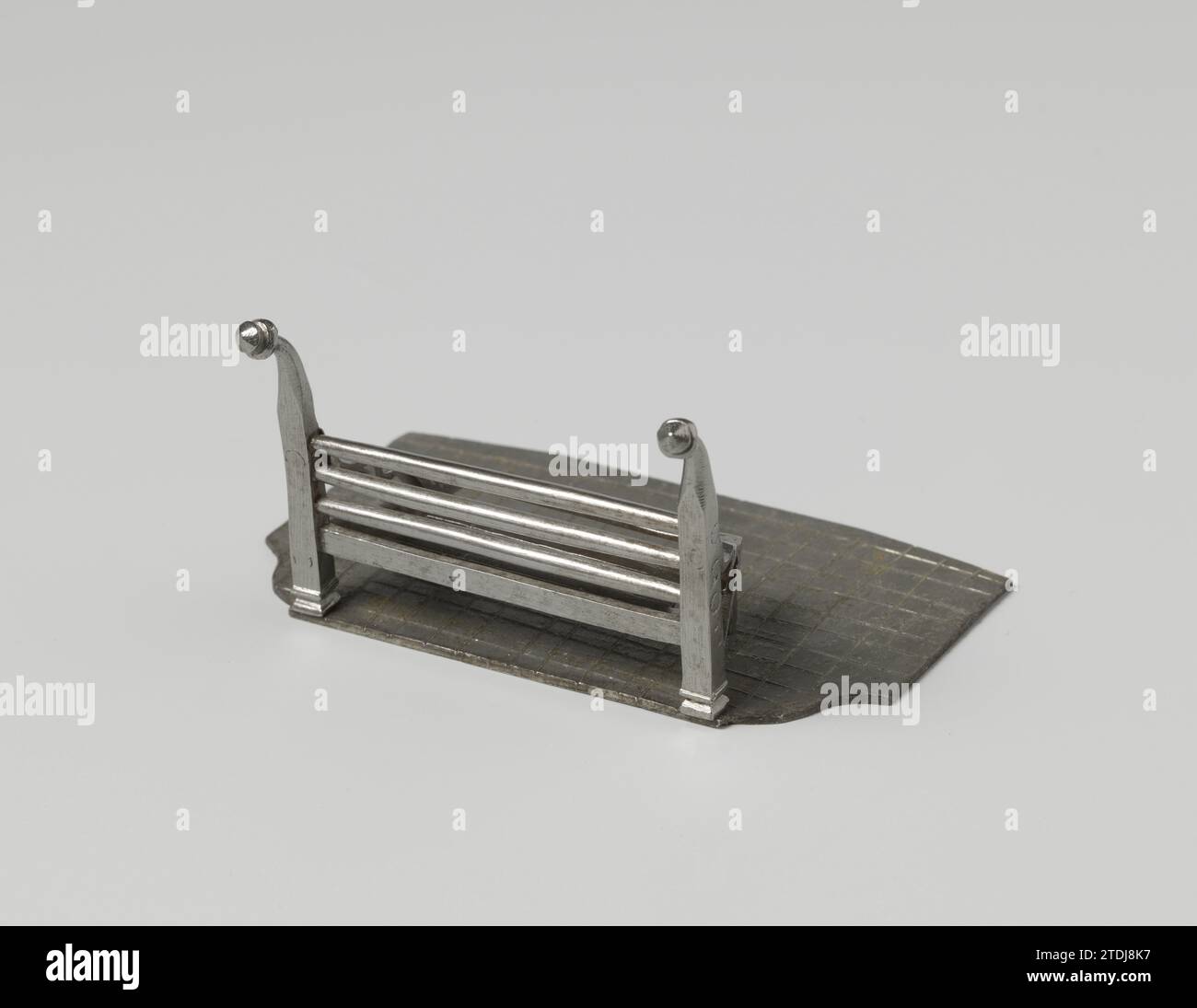 Fire pit, trapezoidal, anonymous, c. 1750 Fire pit made of iron. The ...