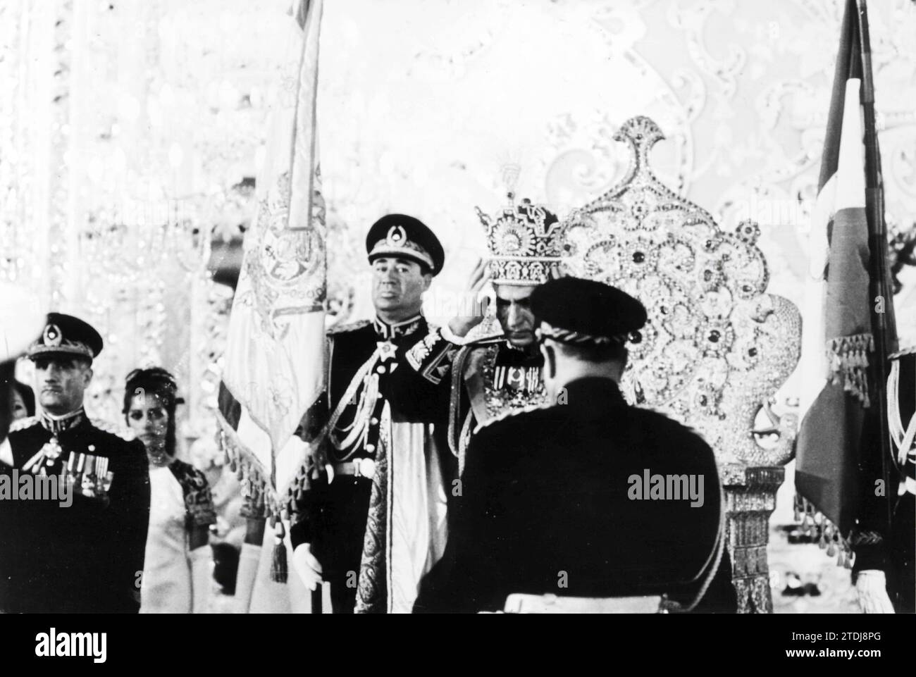 10/25/1967. Coronation of Mohamed Reza Pahlavi. Credit: Album / Archivo ...