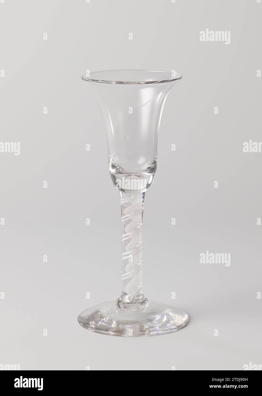 Sling glass with bell -shaped calyx, anonymous, c. 1750 - c. 1775 ...