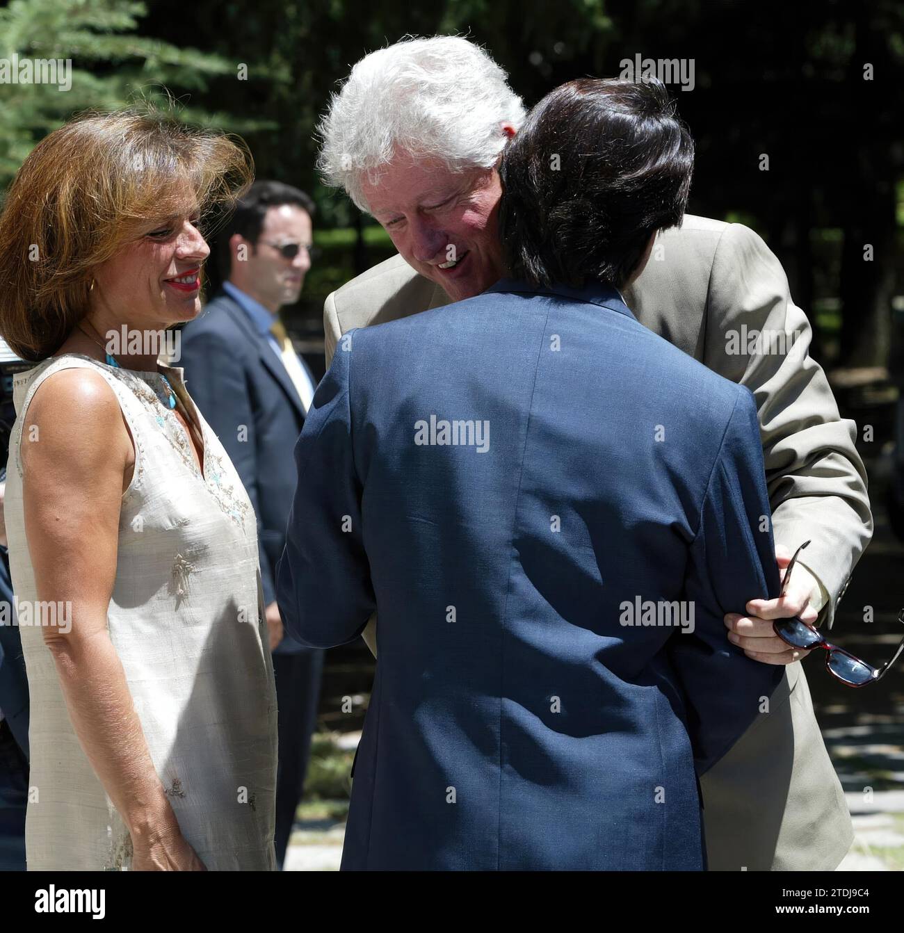 Madrid, 07/10/2002. The president of the government Jose María Aznar ...
