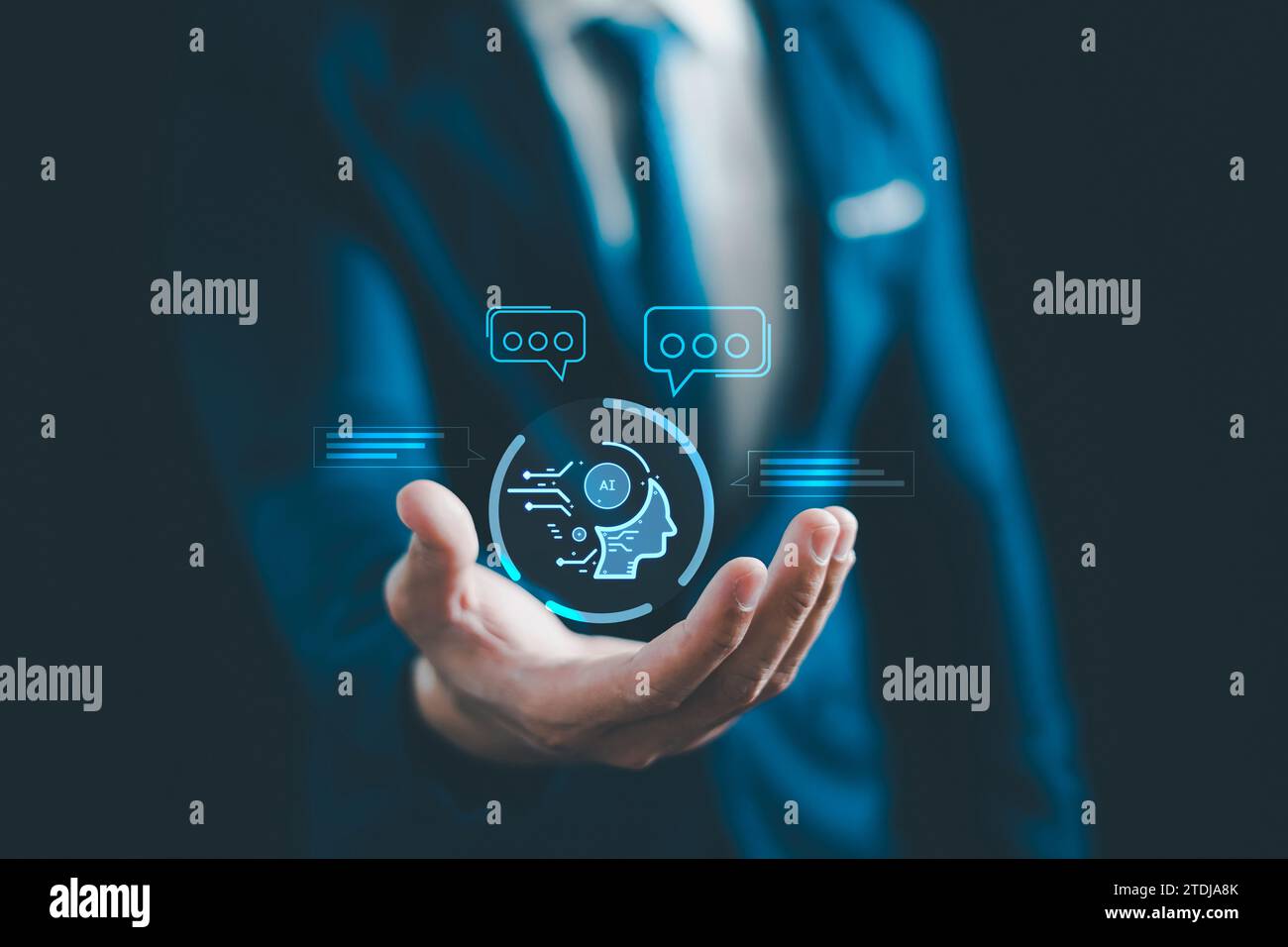 Chat AI concept, Artificial Intelligence, Chatbot, Business use ...