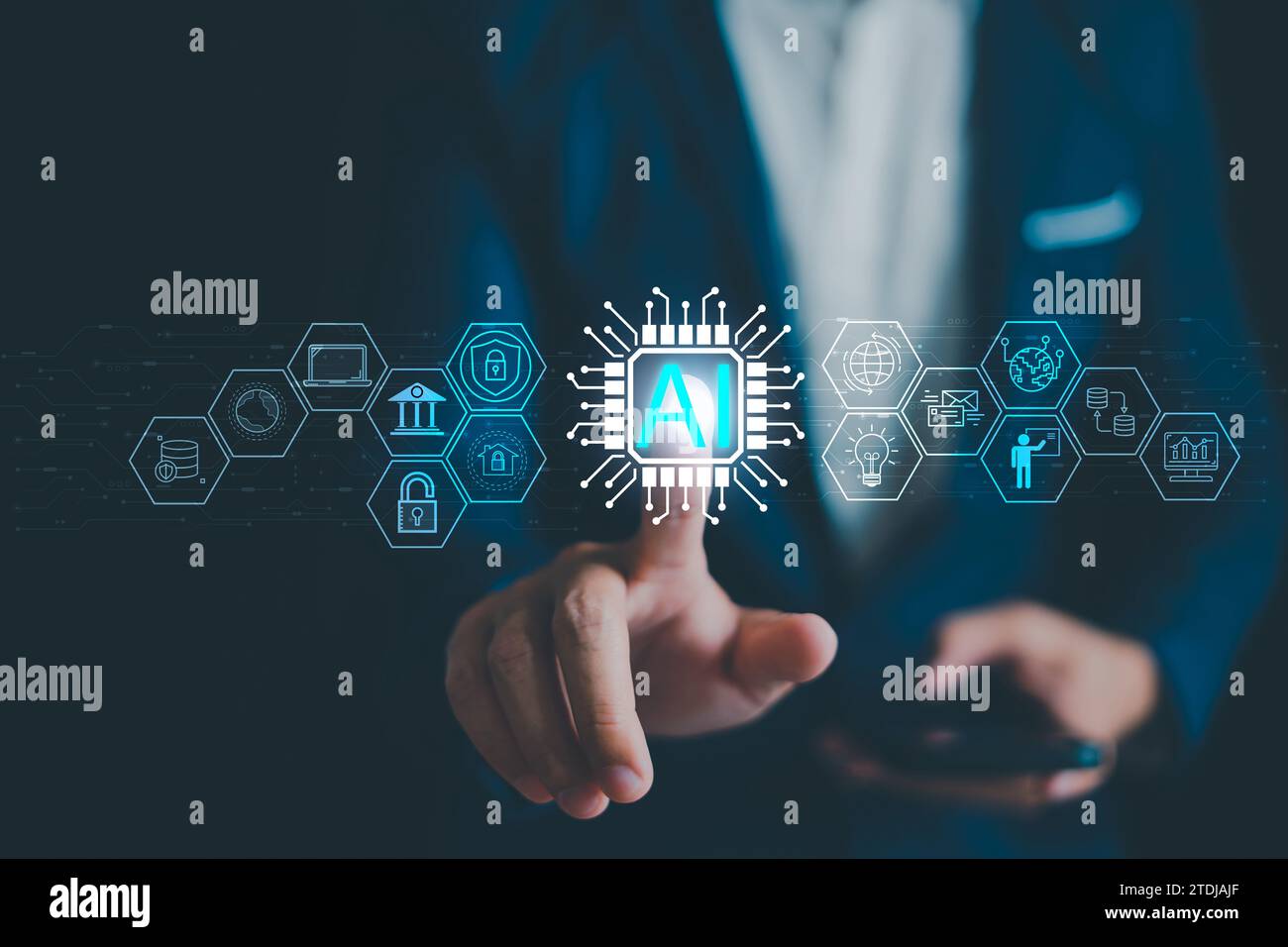 Ai tech and artificial intelligence use analytics, Connection ... Ai tech and artificial intelligence use analytics, Connection ...