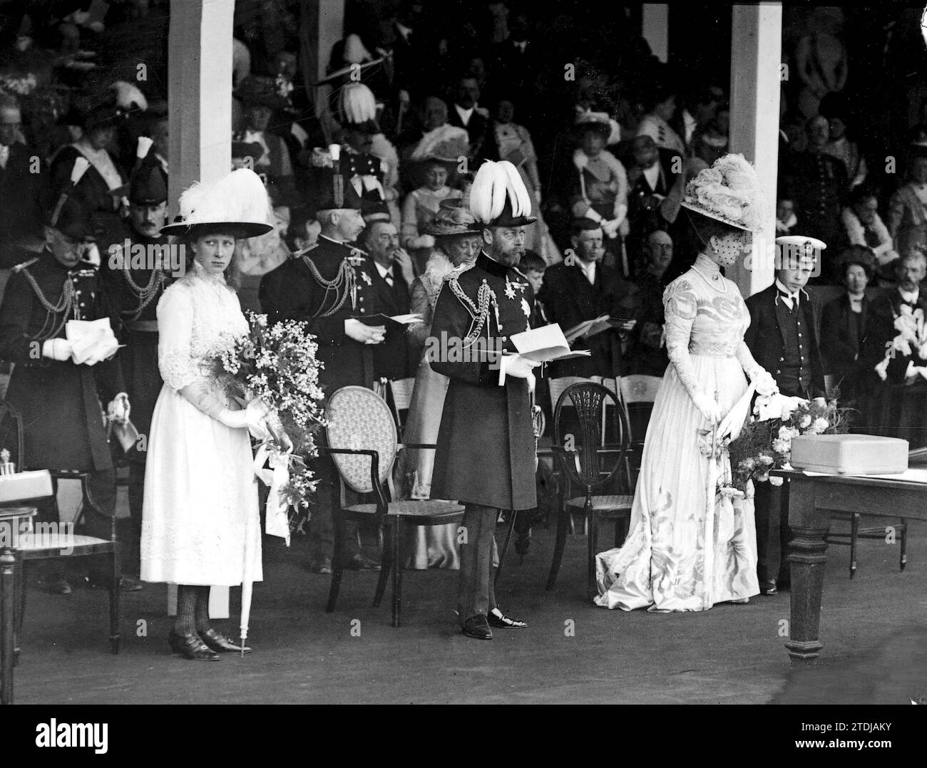 06/30/1911. The opening of the new Aberyswith Library by King George V ...