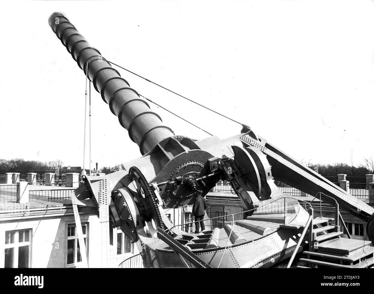 02/28/1911. A monster telescope in Germany: the great equatorial of the ...