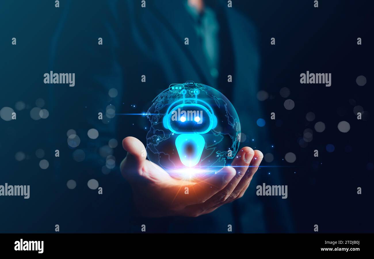 Digital chatbot hi-res stock photography and images - Alamy