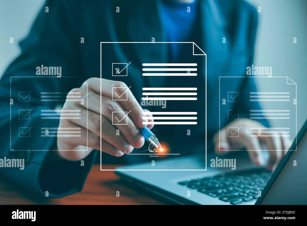 Digital signature hi-res stock photography and images - Alamy