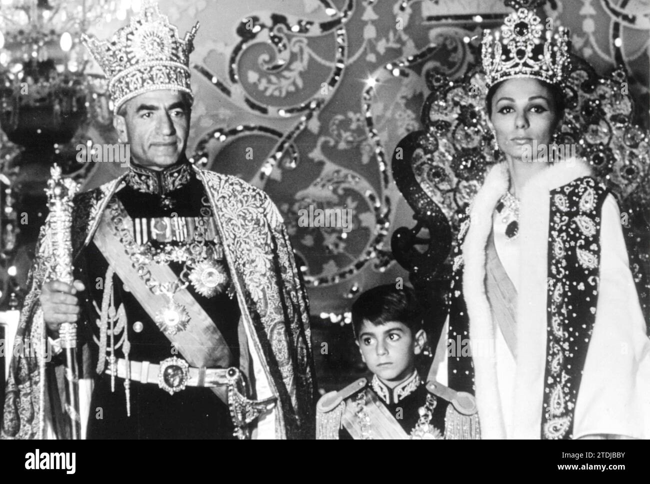 10/25/1967. Coronation of Mohamed Reza Pahlavi. Credit: Album / Archivo ...