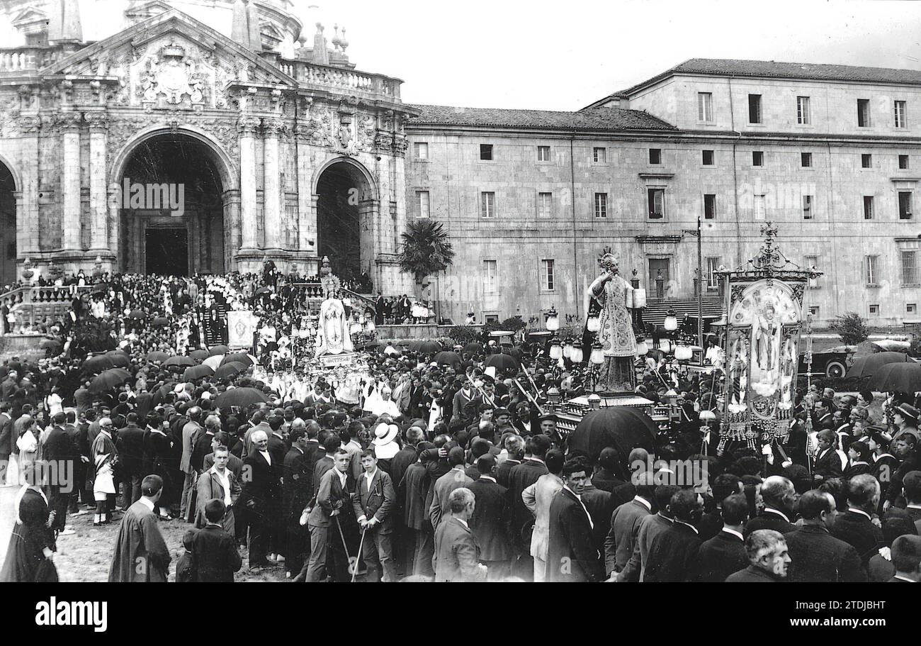07/30/1920. Azpeita. The feast of Saint Ignatius of Loyola. The solemn ...