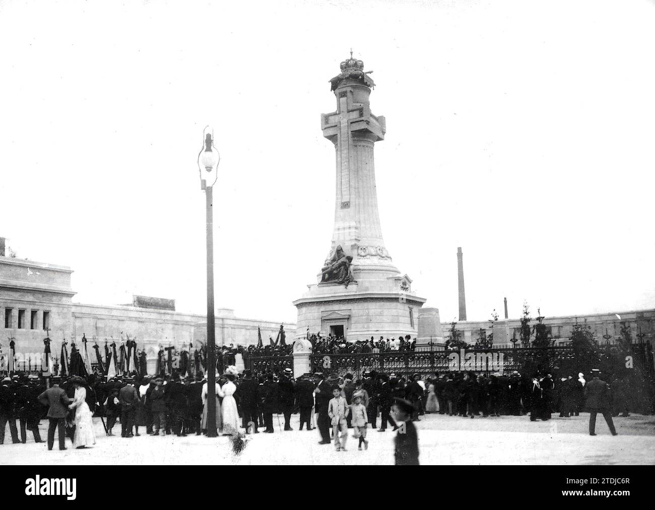 07/28/1910. Commemoration of King Umberto I of Italy. Inauguration of the Monument-chapel ...
