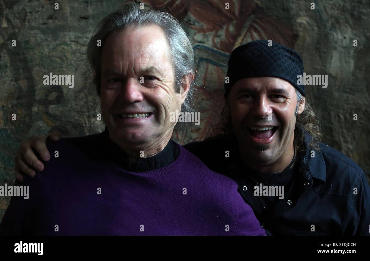 madrid, 10-23-2013-interview with javier vargas and chris jagger.-photo ...