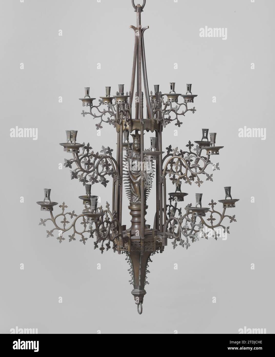 Candle of candle crown, c. 1475 - c. 1485 Candle arm belonging to a ...