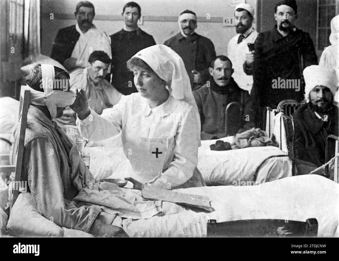 First world war hospital france hi-res stock photography and images - Alamy