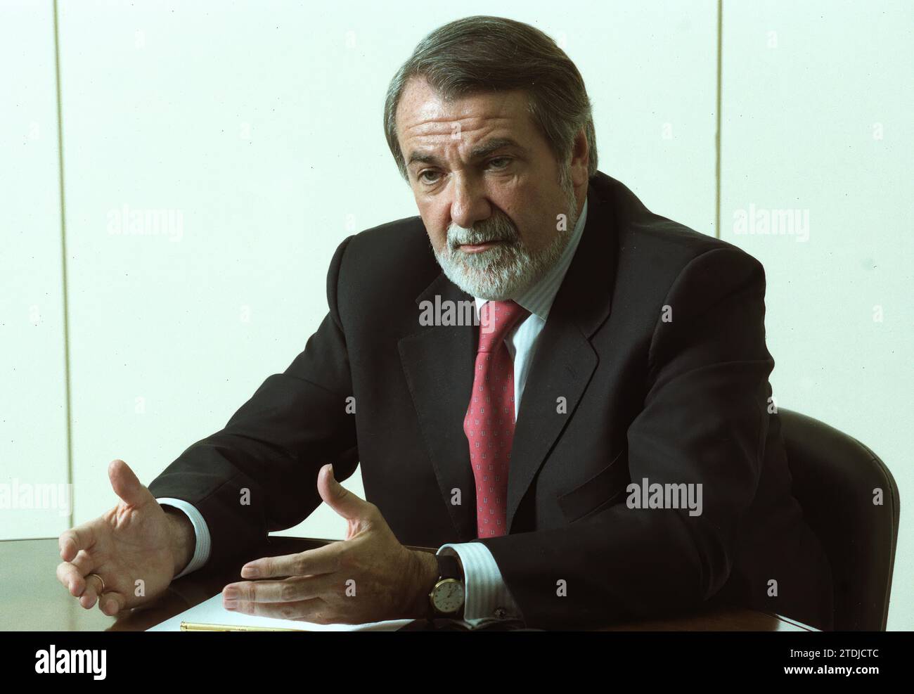 04/29/2004. Madrid, 4-30-04. Jaime Mayor Oreja, candidate for the ...