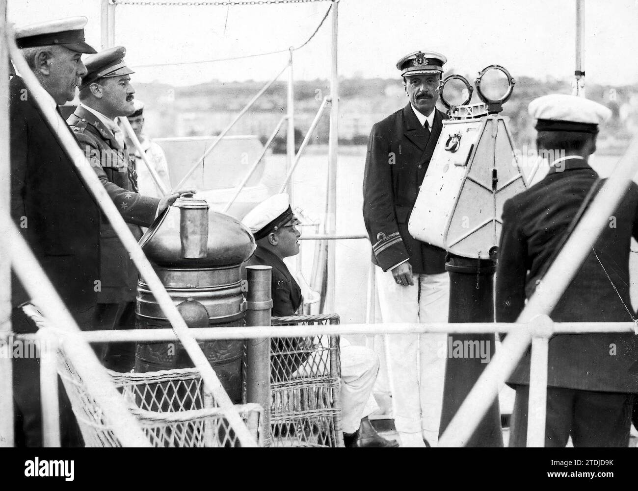 07/31/1921. Santander. On board the Corvette "Nautilus" the commander ...