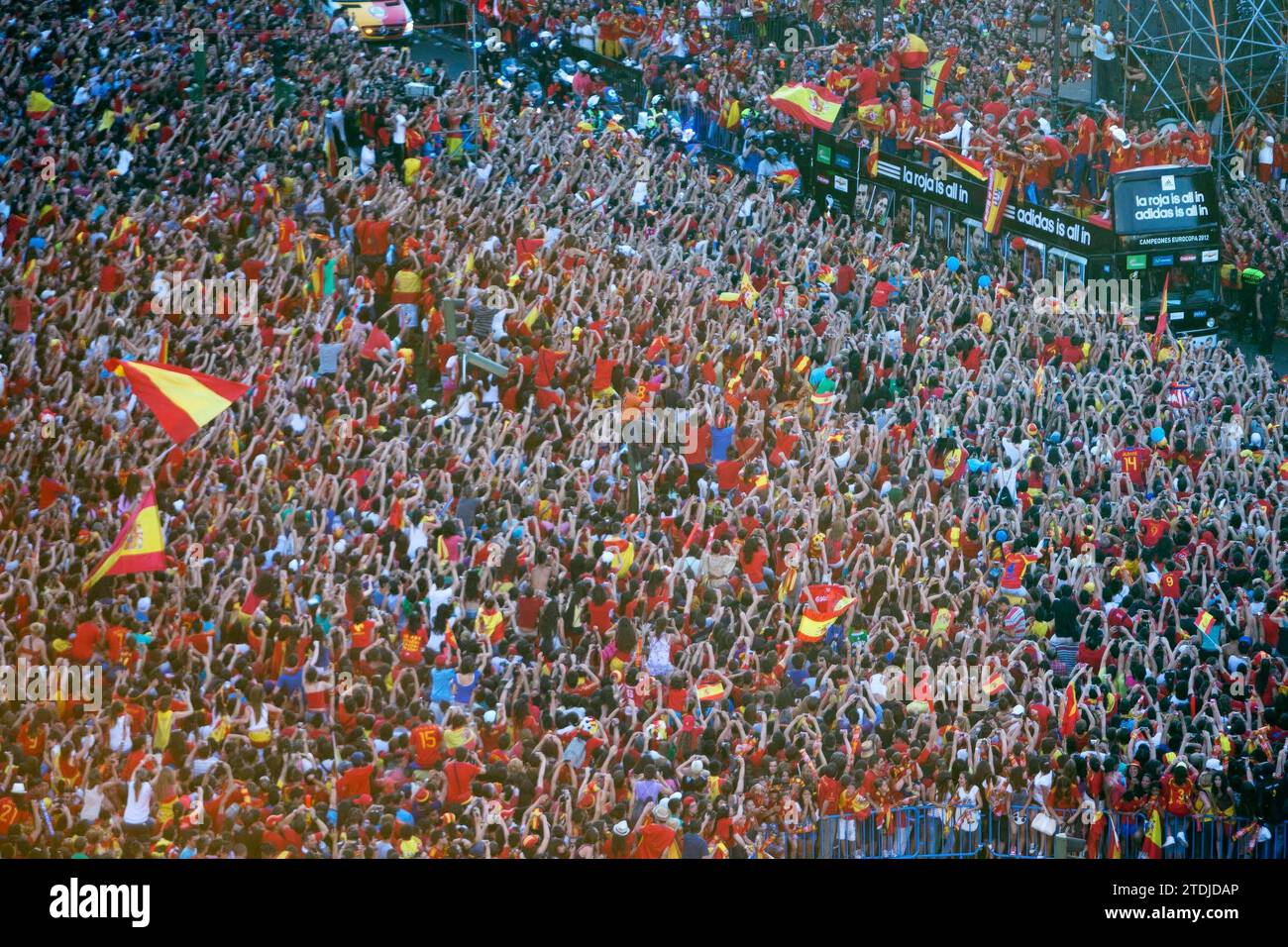 Spain 2012 euro cup hi-res stock photography and images - Alamy