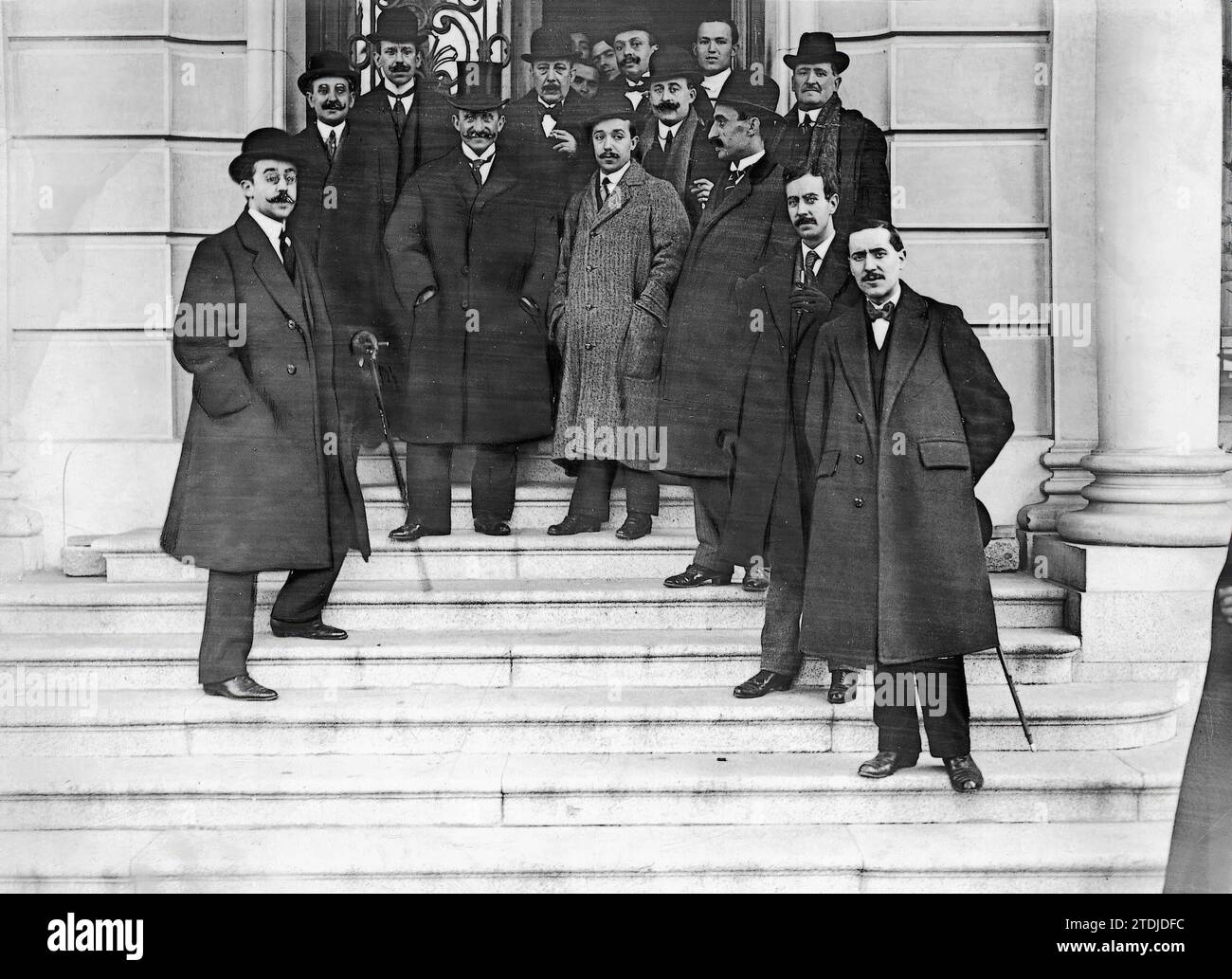 12/30/1913. The Count of Romanones Giving News of the crisis at the ...