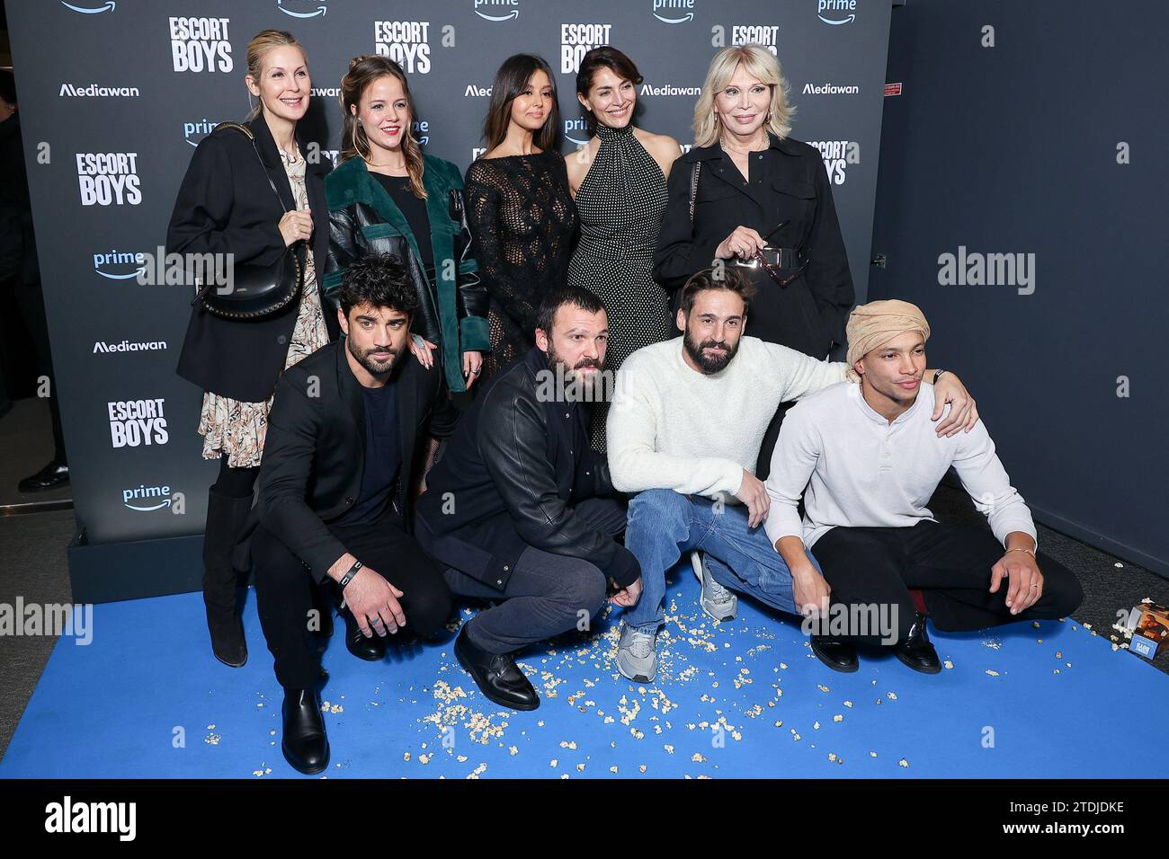 Paris, France. 18th Dec, 2023. Kelly Rutherford, Simon Ehrlacher ...