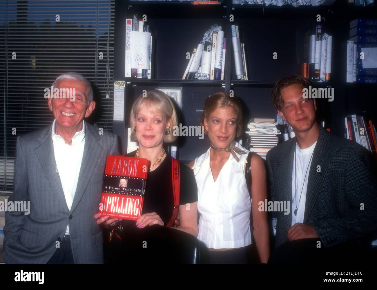 Los Angeles, California, USA 5th August 1996 Producer Aaron Spelling ...
