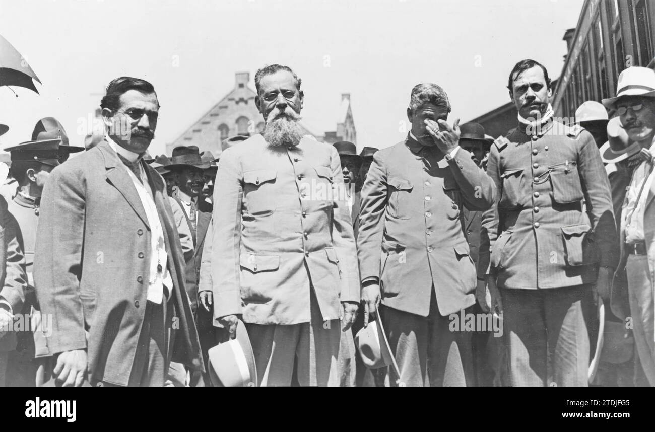 Mexico. July 1914. A group of constitutionalist leaders in Torreón ...