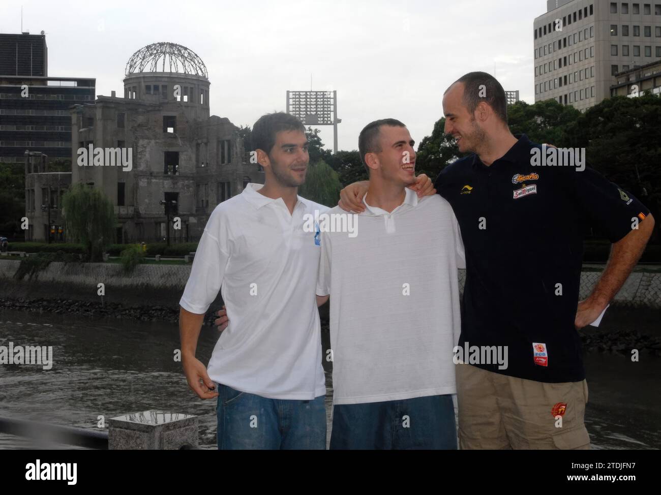 08/22/2006. Green Arena. Hiroshima. Japan. Rest day of the National ...