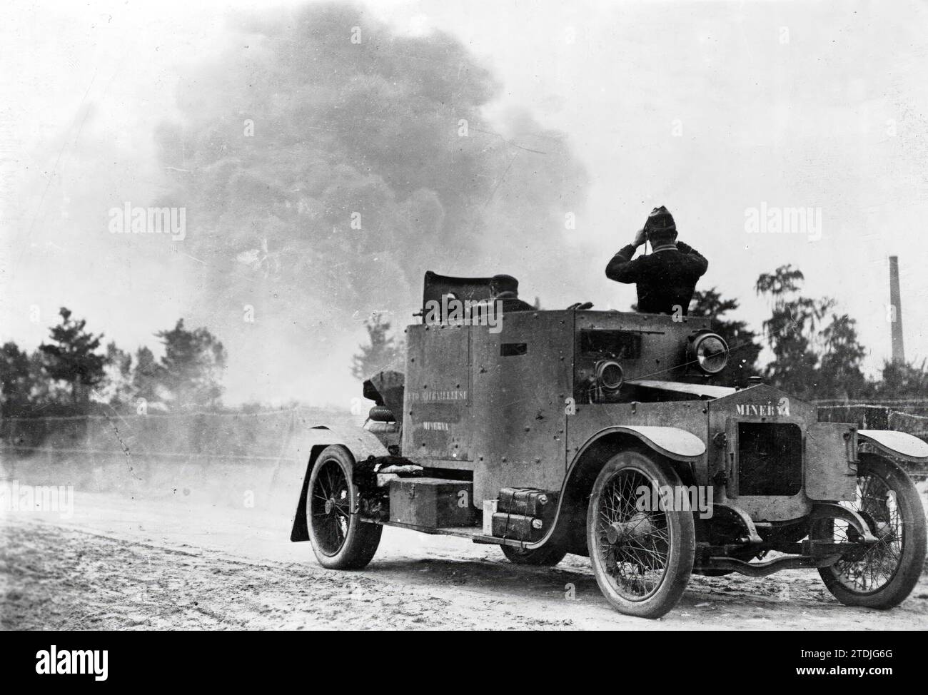 10/31/1914. Belgian combat elements. A Belgian Army armored machine ...
